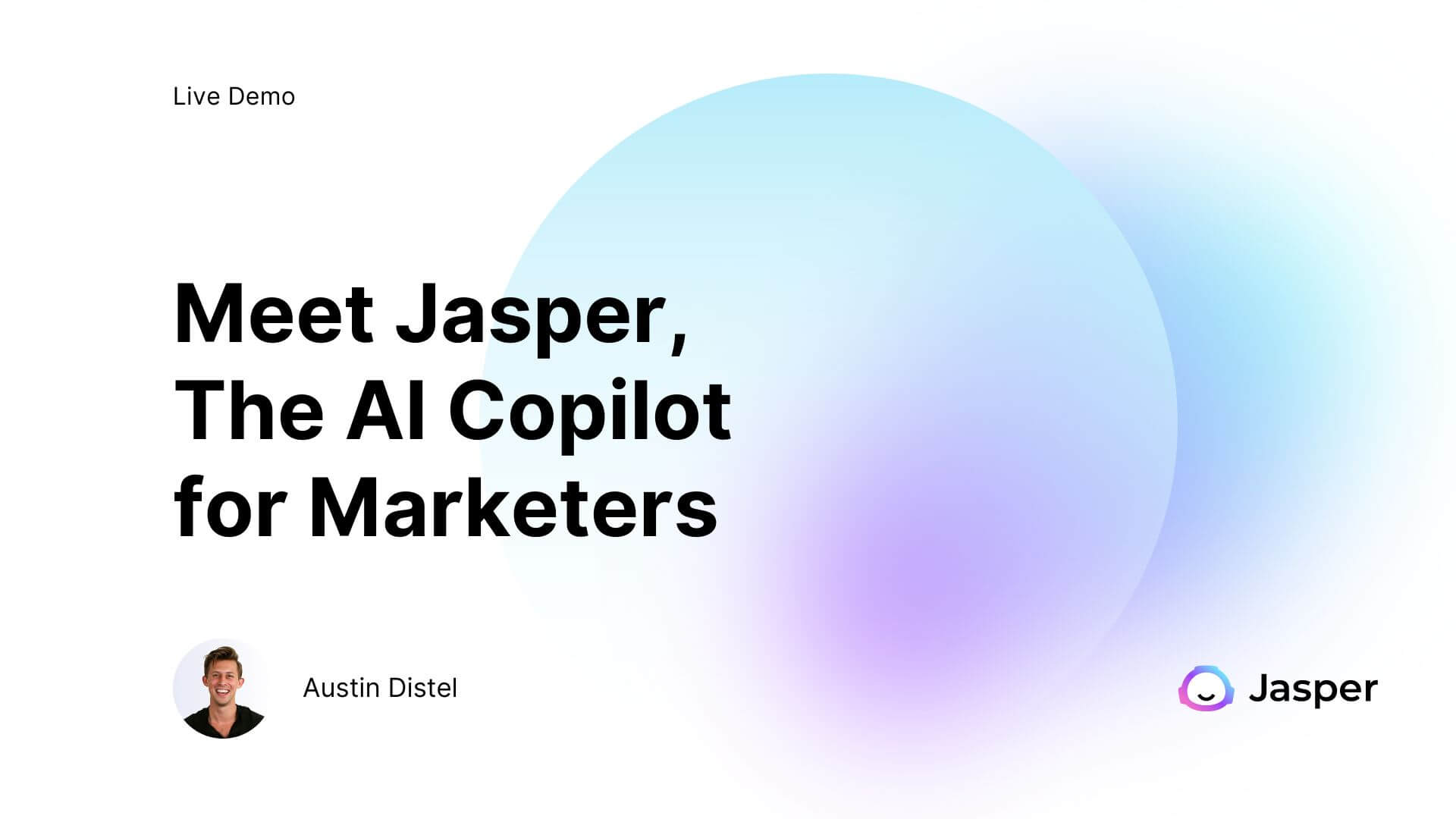 Live Demo of Jasper, The AI Platform for Marketers | Jasper Webinars